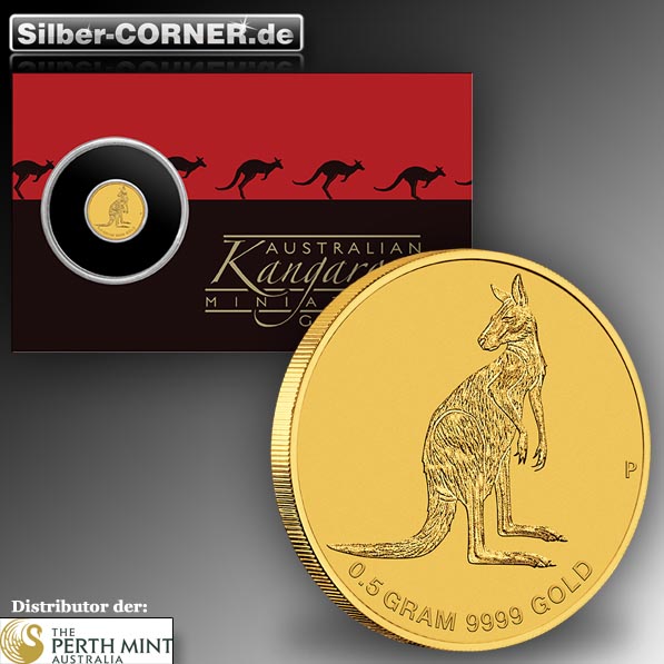 Australien Mini Roo 0,5 Gramm 2016 der Perth Mint
